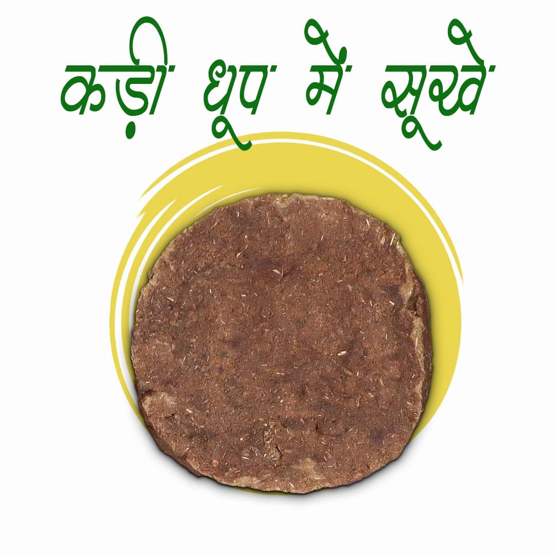 Purndhenu Hawan Kande | Natural Indigenous Cow Dung Cakes – 1 KG Pack ...